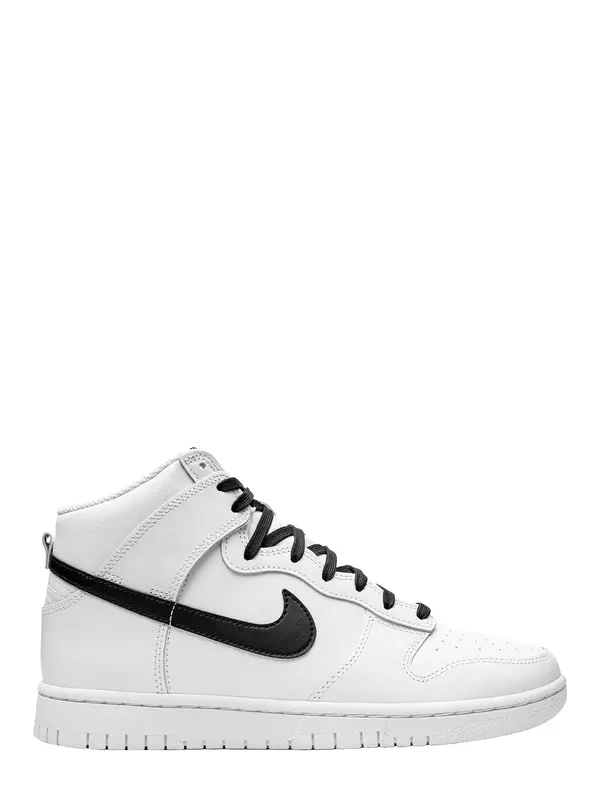 Nike Dunk Hi Retro Panda Sneakers - White