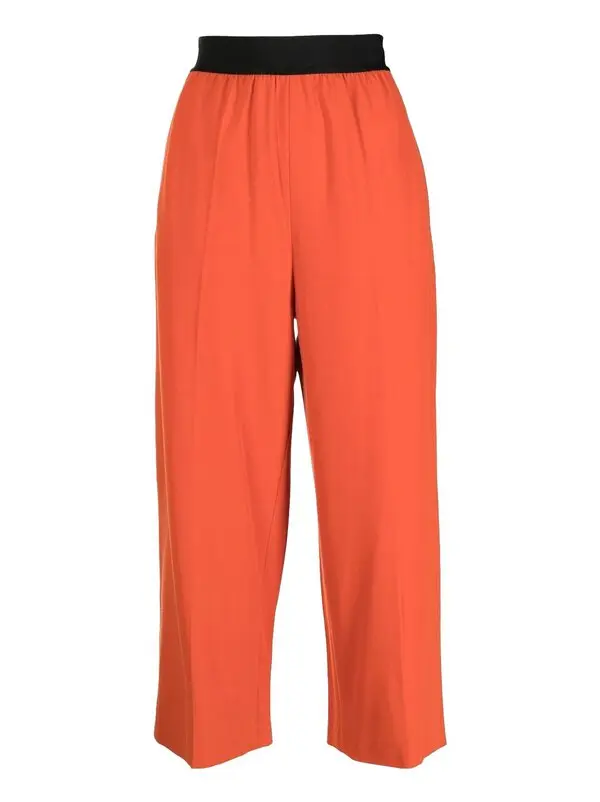 Stella McCartney Cropped Trousers - Orange