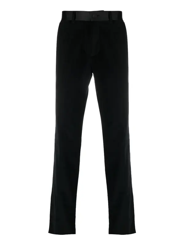 Philipp Plein Four-pocket Tailored Trousers - Black
