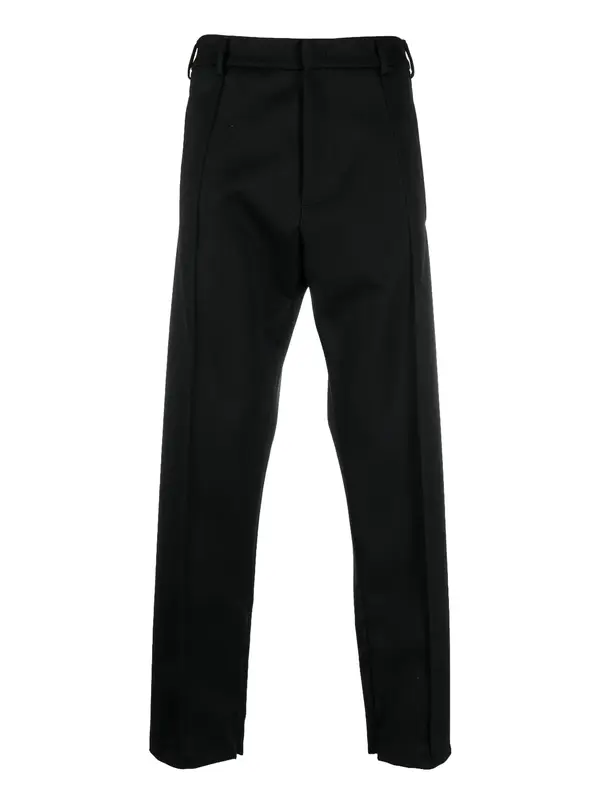 424 Tailored Straight-leg Trousers - Black