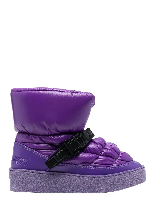 Khrisjoy Padded Ankle Boots - Purple