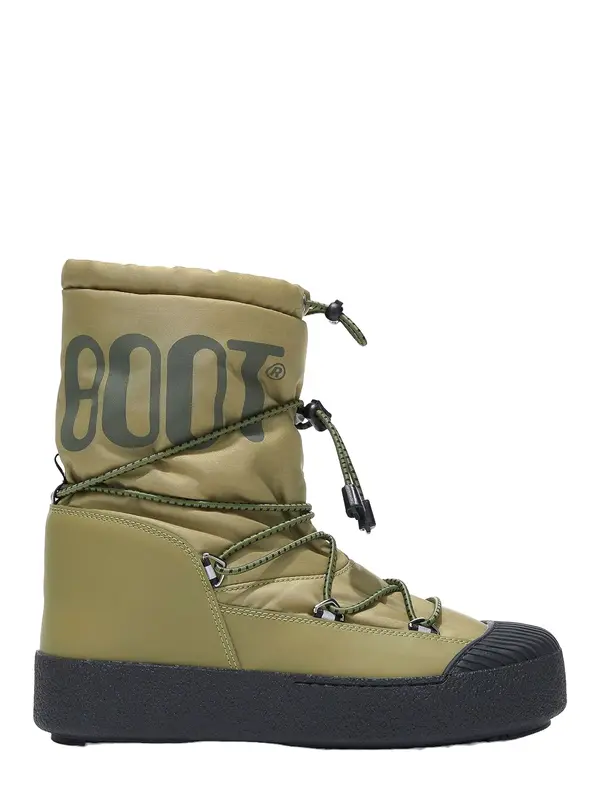Moon Boot Logo-print Snow Boots - Green