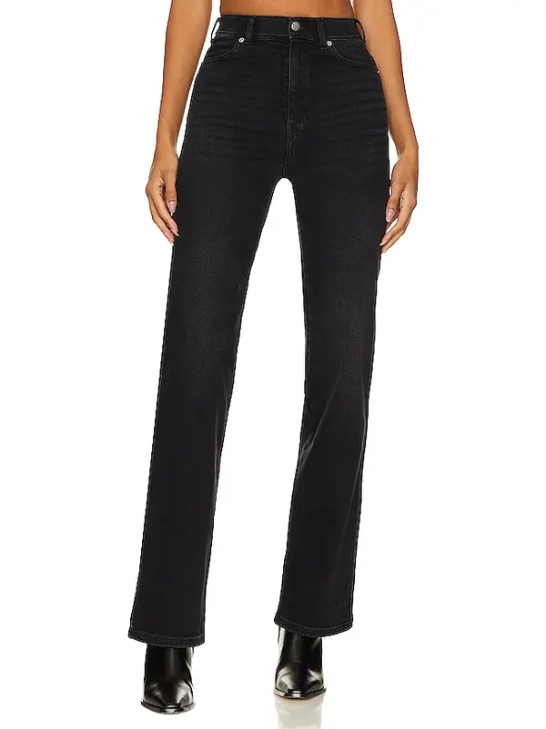 DR. DENIM Moxy Straight Jeans - Black Mist