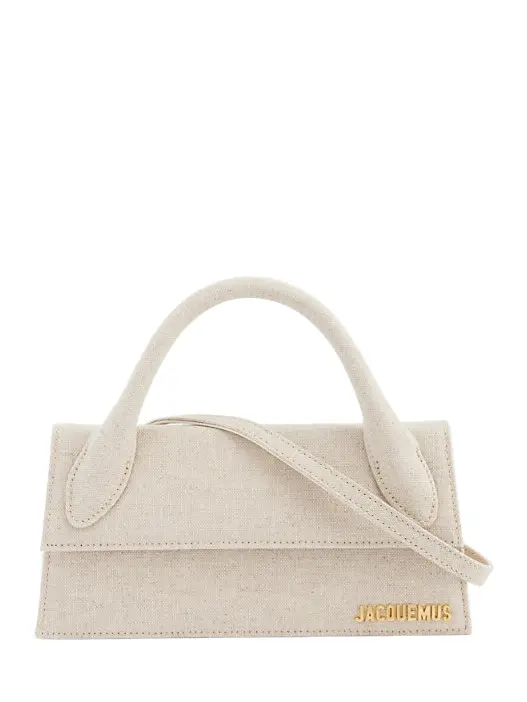 Jacquemus Le Chiquito Long Top-handle Bag - Light Greige