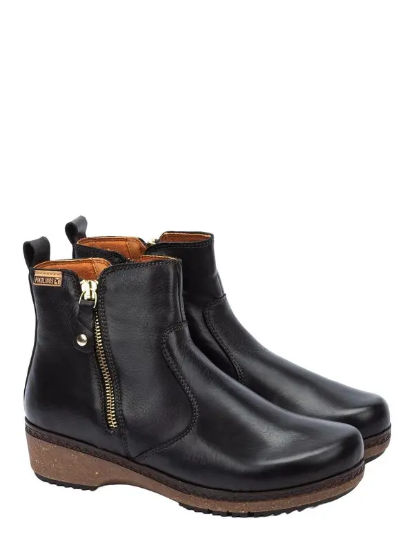 Pikolinos Granada Ankle Boots - Black