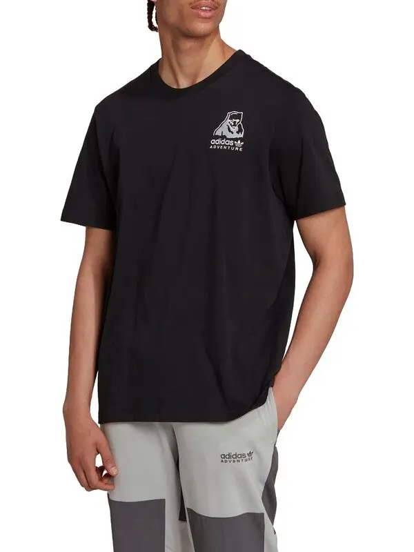 Adidas Originals By Alexander Wang Adventure Winter T-shirt - Black