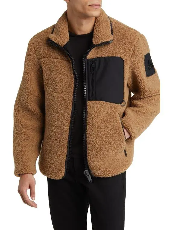 Moose Knuckles Saglek Fleece Jacket - Woodsmoke