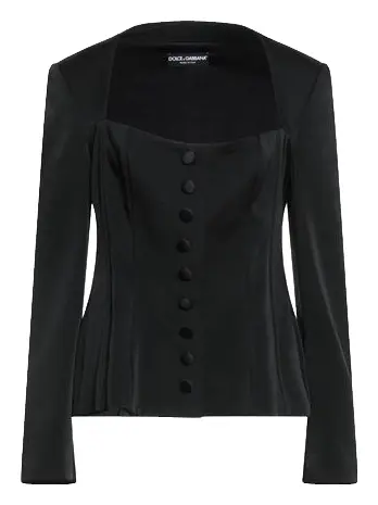 Dolce & Gabbana Peplum Jacket - Black