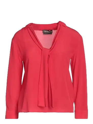 TRUSSARDI Crepe Top - Red