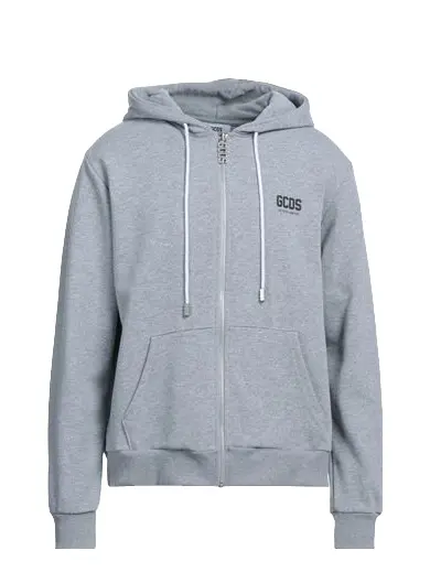 Gcds Cotton Fleece Sweatshirt - Grey