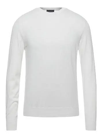 BALLANTYNE Cotton Crewneck Sweater - White