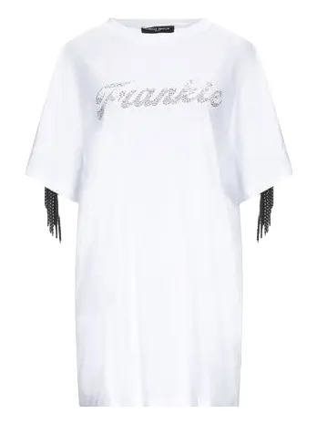 FRANKIE MORELLO Printed Cotton T-shirt - White