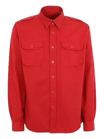 Belstaff Shirt Size Cotton - Red