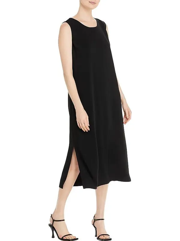 Caroline Rose Midi Dress - Black