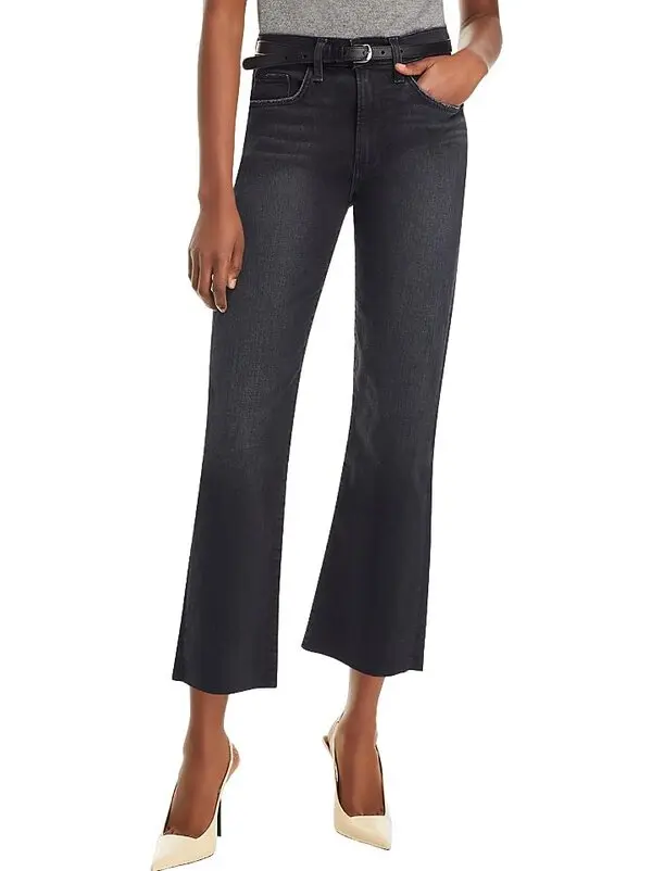 Joe's Jeans The Callie High-rise Crop Bootcut Jeans - Delphine