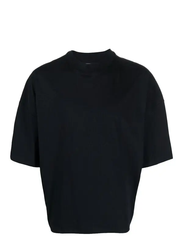 JIL SANDER Short-sleeved Cotton T-shirt - Blue