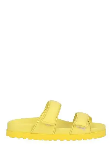 GIA BORGHINI Leather Technical Sandals - Yellow