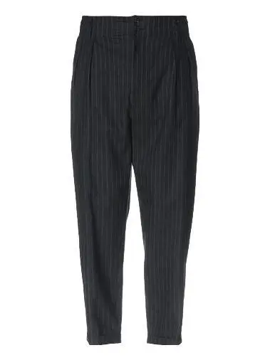 Dolce & Gabbana Striped Tapered Trousers - Black