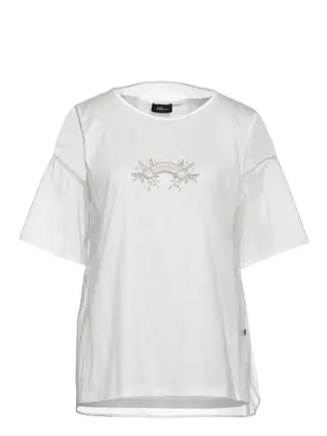 Les Copains Printed T-shirt - White