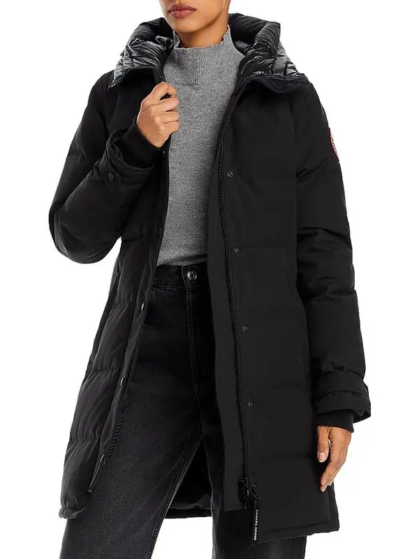 Canada Goose Shelburne Hooded Down Parka - Black