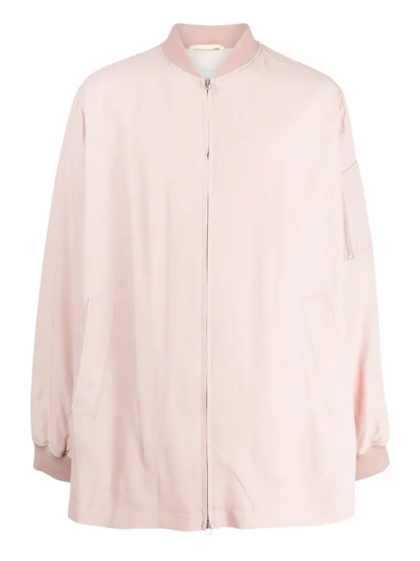 OAMC Solid-collar Bomber Jacket - Pink