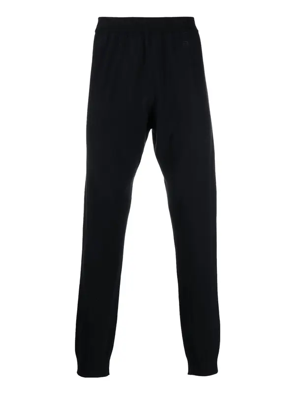 Corneliani Jersey-knit Track Pants - Blue