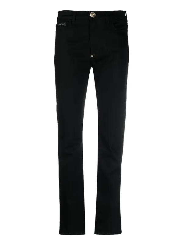 Philipp Plein Straight-leg Jeans - Black