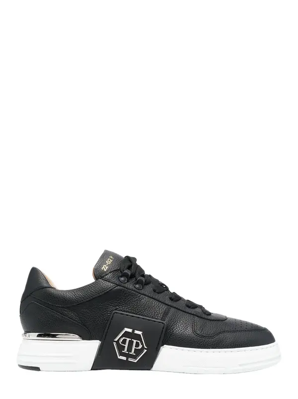 Philipp Plein Hexagonal Low-top Sneakers - Black
