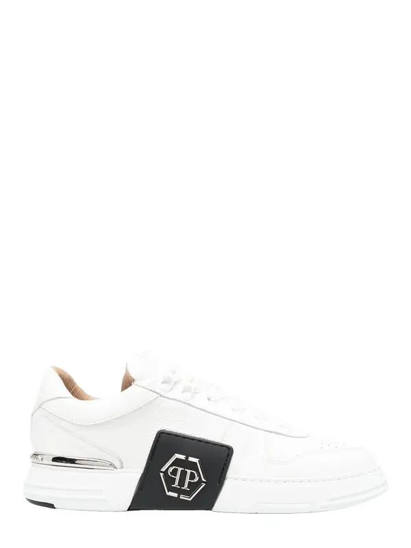 Philipp Plein Hexagonal Low-top Sneakers - White