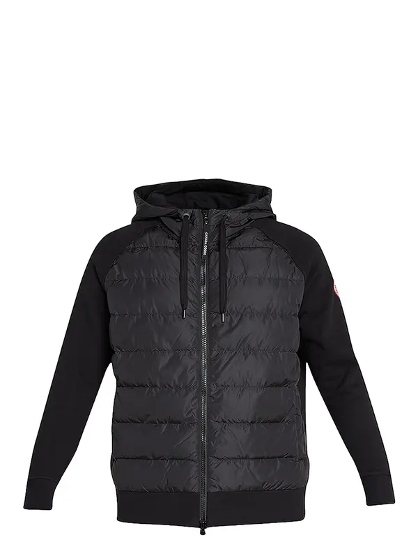 Canada Goose Hybridge Huron Padded-front Jacket - Black