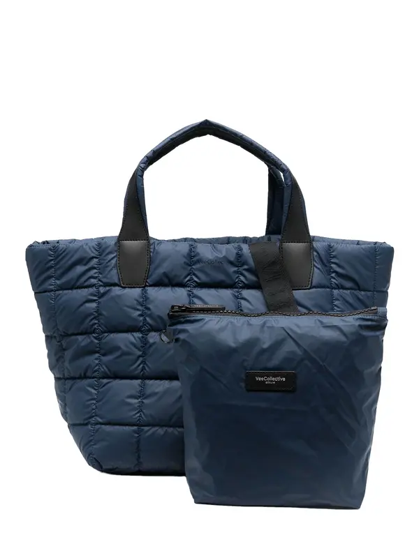 VEECOLLECTIVE Padded Tote Bag - Blue