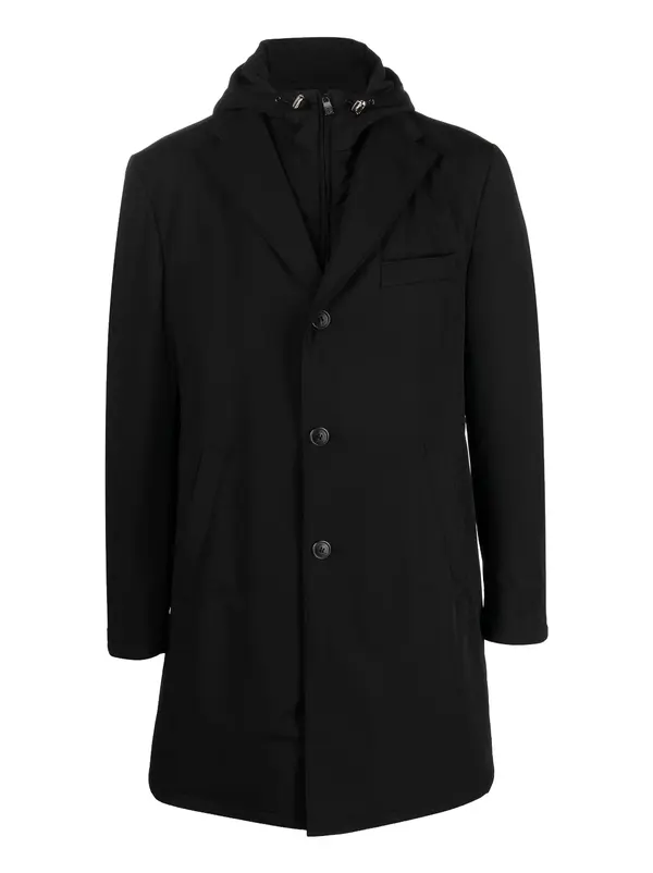 Corneliani Single-breasted Lightweight Jacket - Black