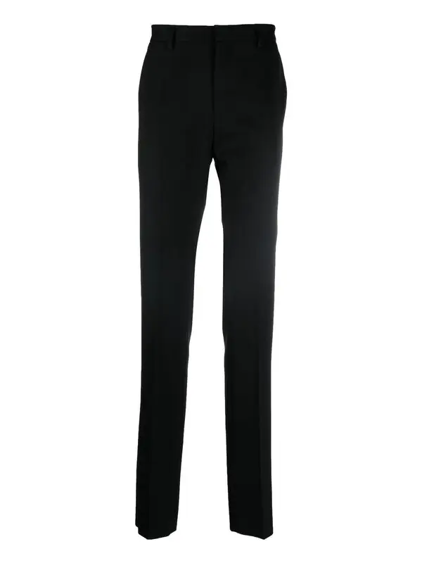 LANVIN Straight-leg Tailored Trousers - Black