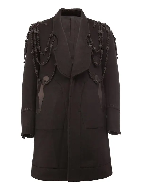 TAKAHIROMIYASHITA THESOLOIST. Panelled Coat - Black