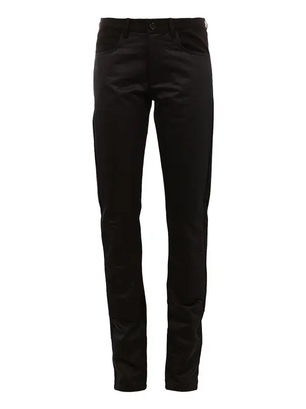 YANG LI Straight Trousers - Black