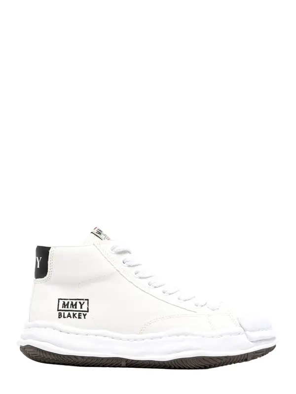 Mihara Yasuhiro Blakey Mid-top Sneakers - White
