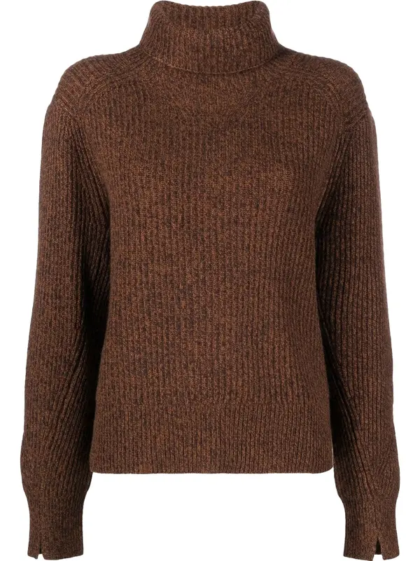Rag & Bone Pierce Cashmere Turtleneck Sweater - Brown