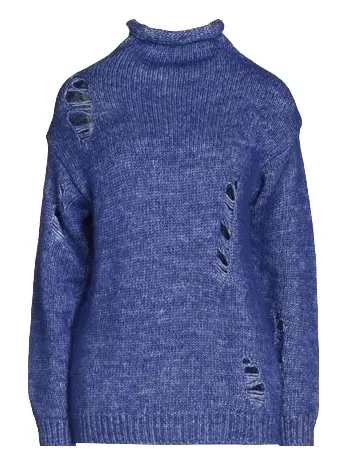 AGLINI Knit Turtleneck - Blue