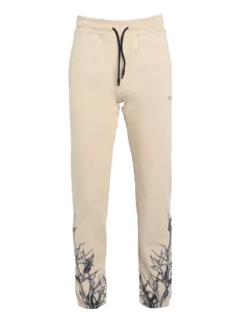 PHOBIA ARCHIVE Pants With Black Lightning Pants Size Cotton - Beige