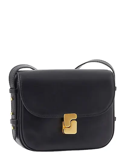 Soeur Belissima Mini Leather Cross-body Bag - Black