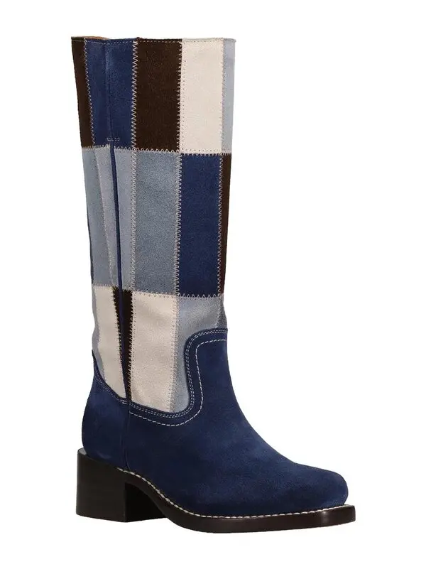 THE FRYE COMPANY Campus Knee High Boot - Blue Multi