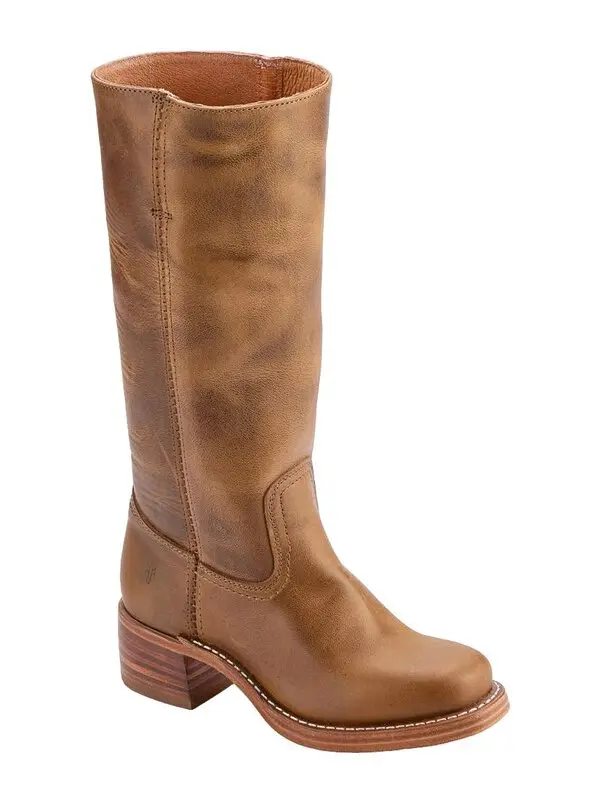 THE FRYE COMPANY Campus Knee-high Boots - Light Brown