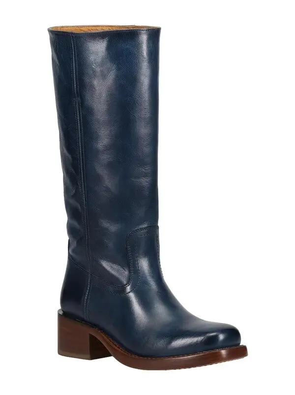 THE FRYE COMPANY Campus Knee High Boot - Navy
