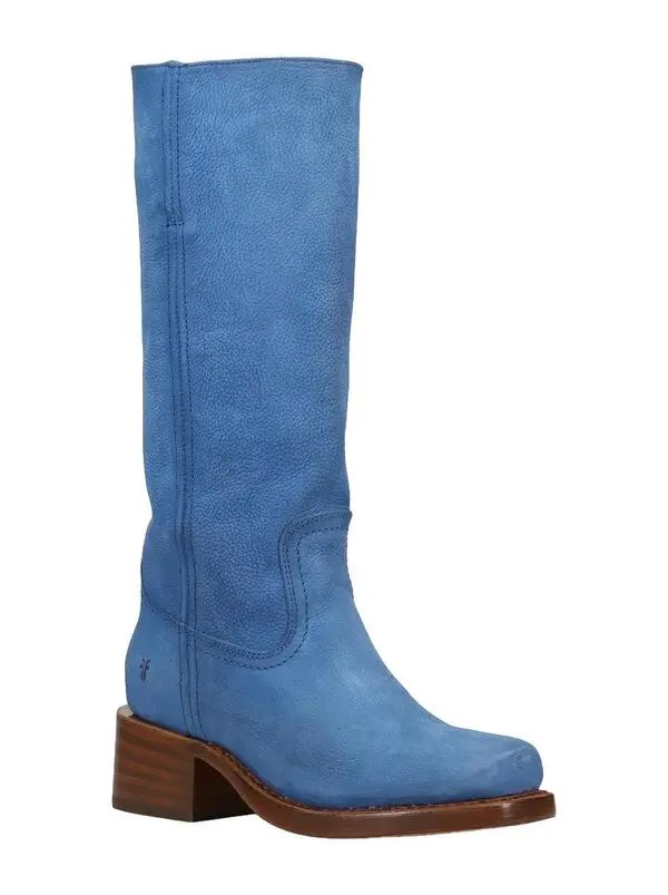 Frye Campus Knee High Boot - Royal Blue