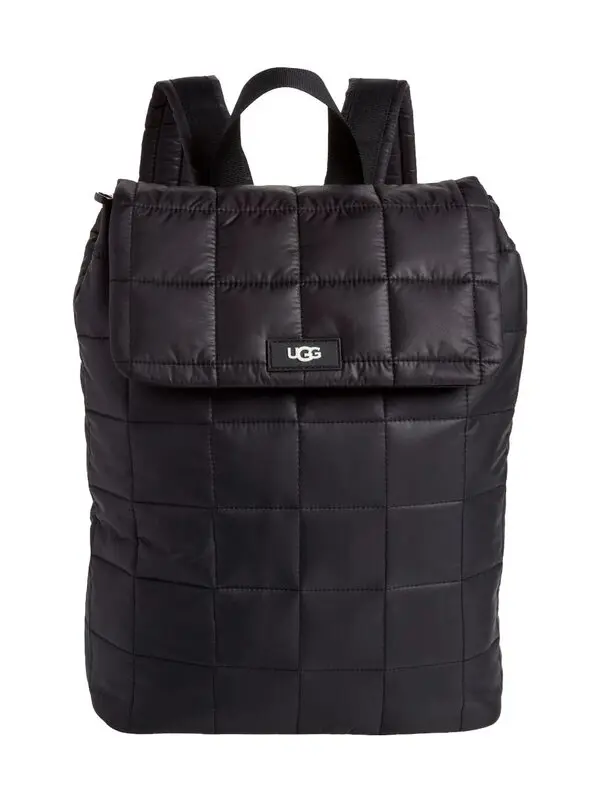 UGG Adaya Quilted Nylon Backpack - Black