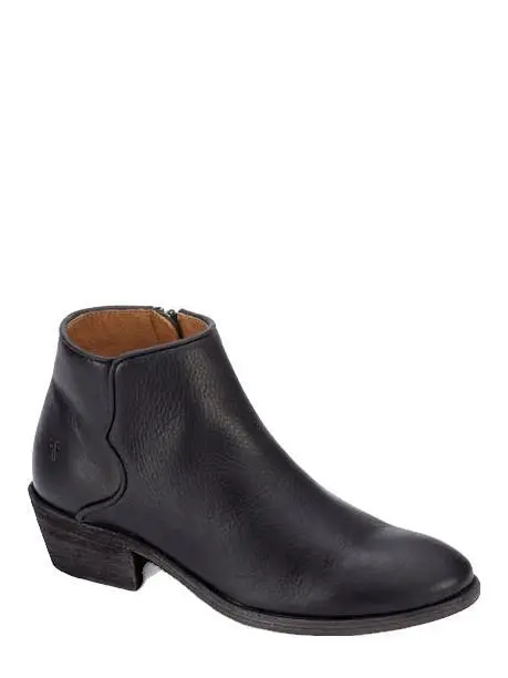 Frye Carson Piping Bootie - Black