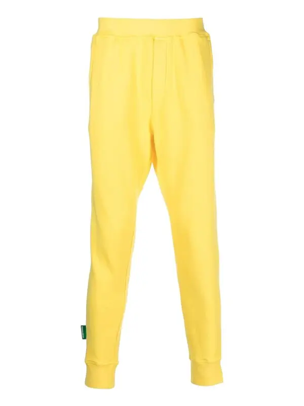 Dsquared2 Jersey-knit Track Pants - Yellow