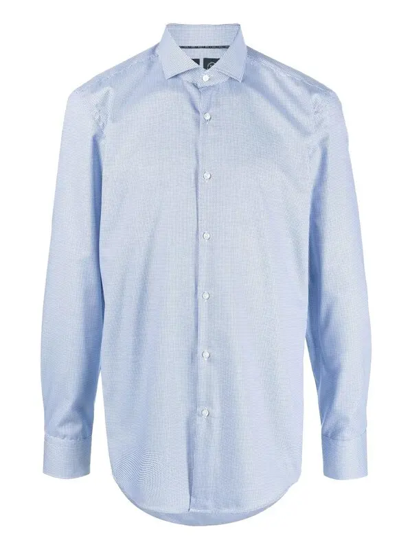 BOSS Button-down Shirt - Blue