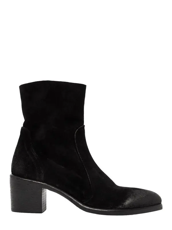 MADISON.MAISON Suede Ankle Boots - Black