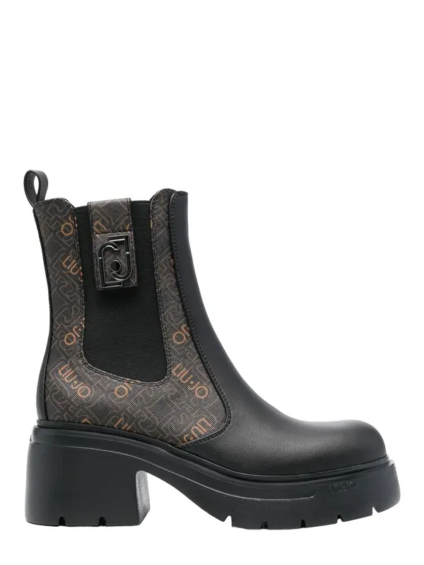 Liu Jo Carrie 70mm Ankle Boots - Black